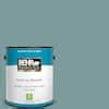 BEHR PREMIUM PLUS 1 Gal PMD 35 Blue Agave Satin Enamel Low Odor