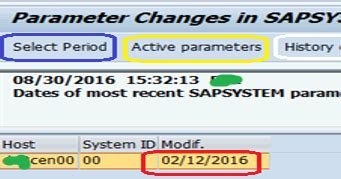SAP Basis Tutorials How To Identify Recent Parameter Changes In SAP