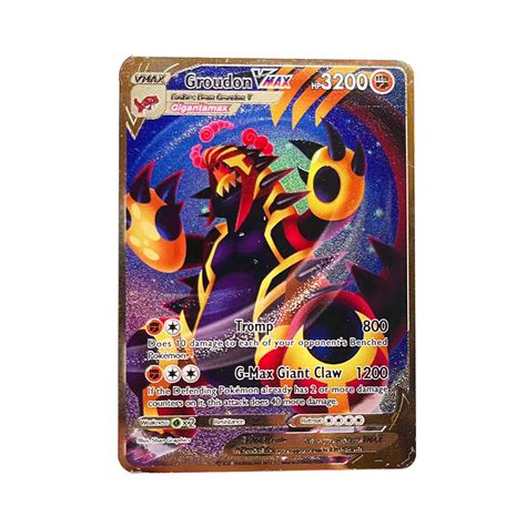 Mega Groudon Card