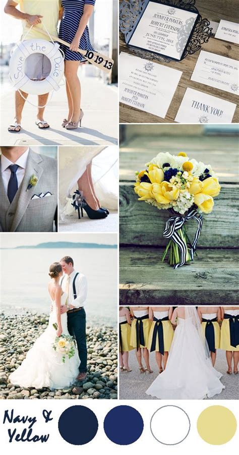 Ten Most Gorgeous Navy Blue Wedding Color Palette Ideas For 2016 Artofit