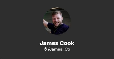 James Cook Instagram Facebook Tiktok Linktree