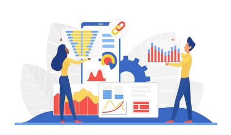 Processus De Collecte De Données D analyse Des Médias Sociaux Vecteur