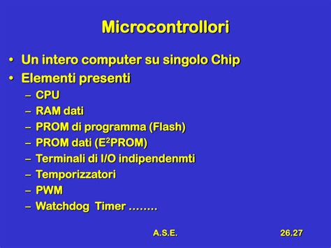 Ppt Architettura Dei Sistemi Elettronici Powerpoint Presentation