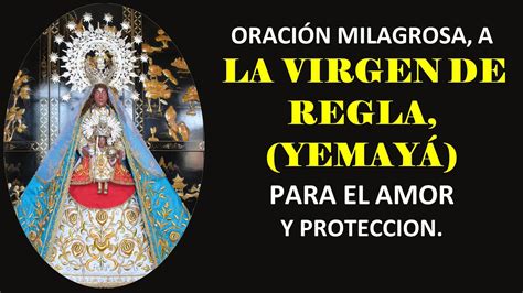 ORACIÓN MILAGROSA A LA VIRGEN DE REGLA YEMAYÁ PARA EL AMOR Y