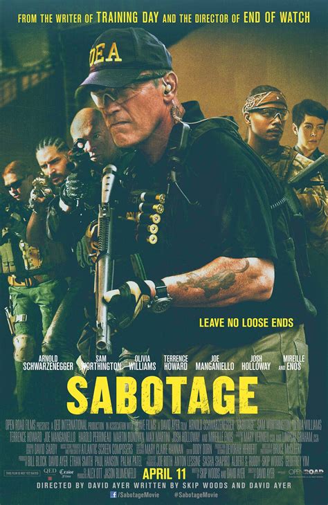 Exclusive Poster Debut For Sabotage Ign