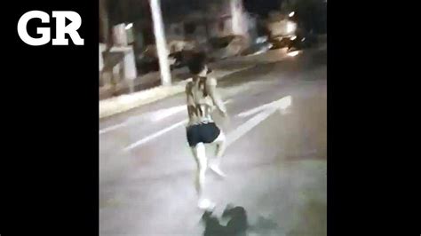 Golpean y desnudan a presunto ladrón Monterrey YouTube