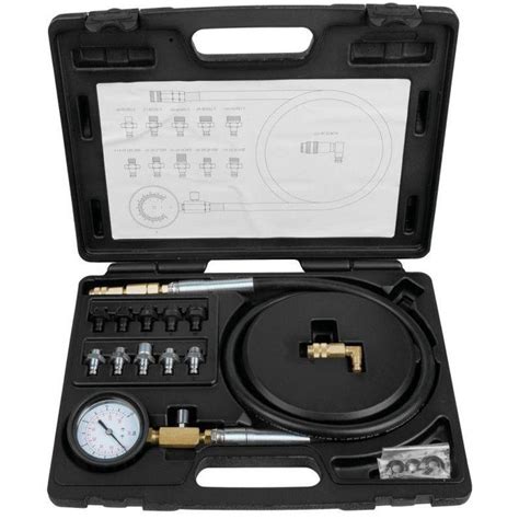 KSTOOLS KS TOOLS TESTEUR DE PRESSION D HUILE 12 PIÈCES 0 10 BAR