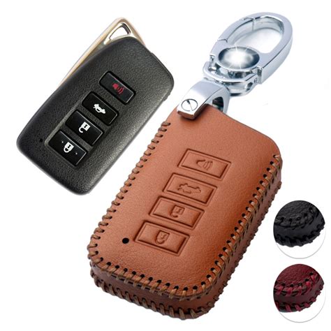 Genuine Leather Car Key Fob Case Cover For Lexus IS GS RX ES NX LS RC