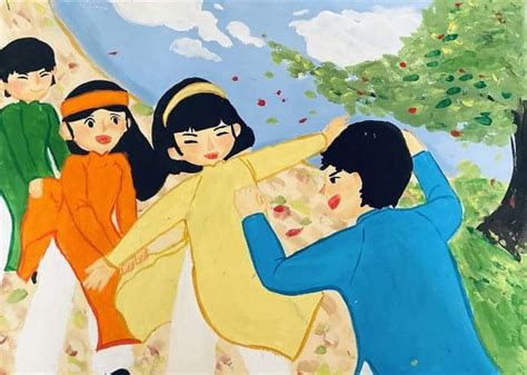 Top 55 về tranh vẽ góc dân gian hay nhất camera edu vn