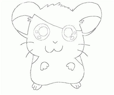 Hamtaro Ham Hams Unite Hamtaro Hello Coloring Nation
