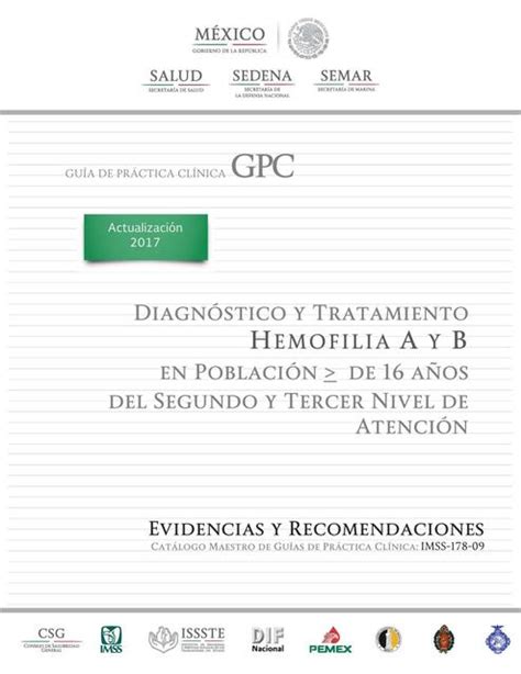Hemofilia en adultos A y B Jessy González uDocz