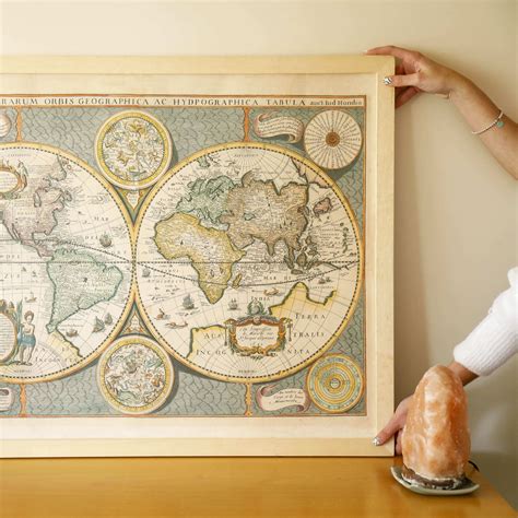 CUADRO MAPA MUNDI Atico Rental Cuadro Mapa Mundi