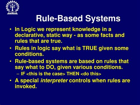 ppt rule based systems powerpoint presentation free download id 5466565
