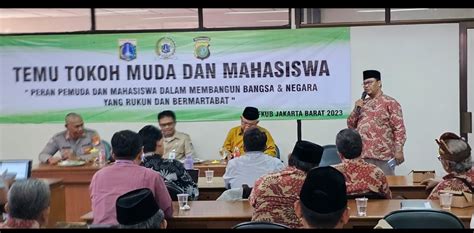 Fkub Jakarta Barat Ajak Para Tokoh Muda Dan Mahasiswa Rawat Kerukunan