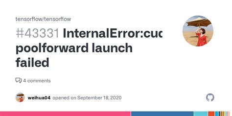 InternalError Cudnn Poolforward Launch Failed Issue 43331