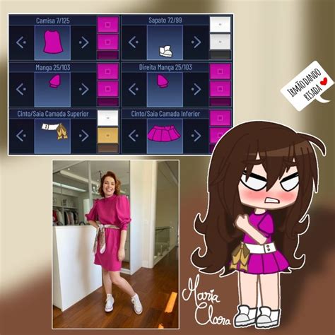 Look Gacha Inspirado Em Look Da Vida Real Roupas Desenhando Roupas