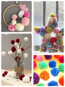Que faire avec des pompons 20 idées pour s inspirer La cour des petits