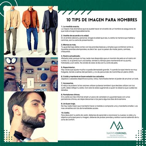 Cuáles son algunos consejos de moda para hombres Blog sobre moda