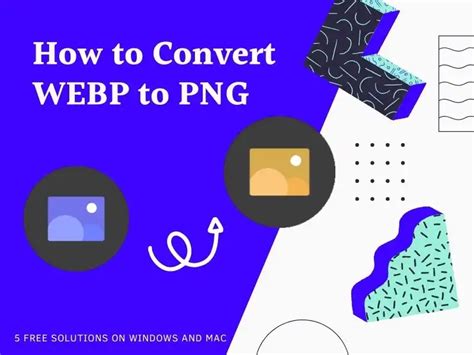 How To Convert Webp To Png For Free On Windows And Mac Methods