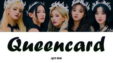 G I Dle Queencard Lyrics Youtube