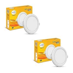 Buy Wipro Polycarbonate Garnet 12W Round Led Alpha Panel Warm White