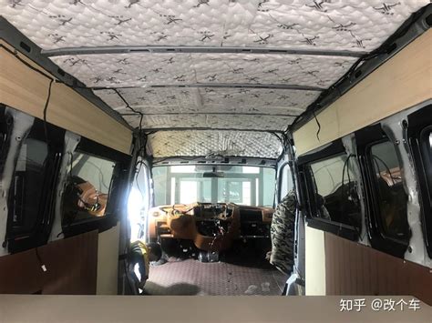 改个车大通V80货车改房车教你内饰如何布局 知乎
