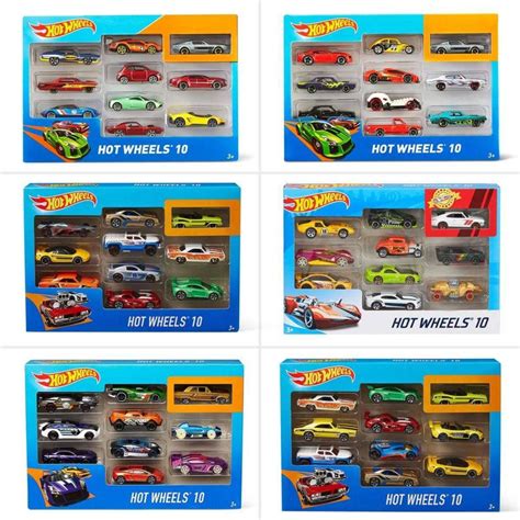 Hot Wheels 10 Car Pack Designs May Vary Woolworths