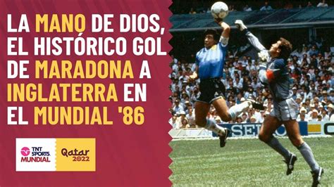 La Mano de Dios el histórico gol de Maradona a Inglaterra en el
