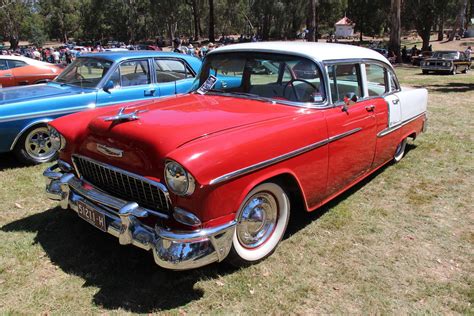 1955 Chevrolet Bel Air 4 Door Sedan The 1955 Chevrolet Was Flickr