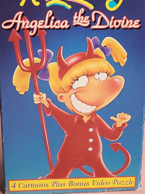 Rugrats Angelica The Divine Cartoons Vhs Tape Nickelodeon
