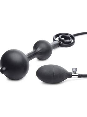 Master Series Devil S Rattle Inflatable Plug With Cock Ball Ring 500