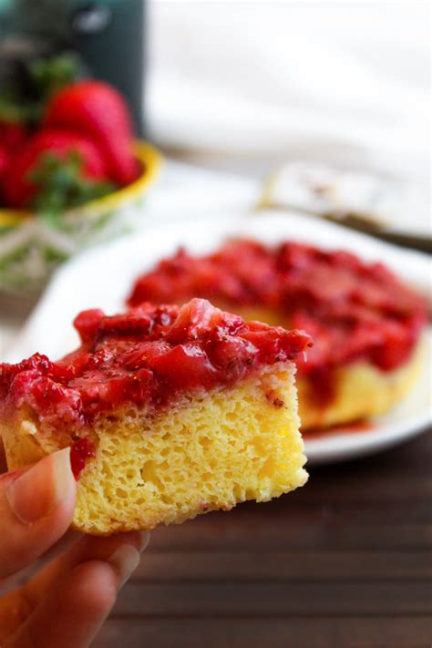 Torta Rovesciata Alle Fragole Made In Fit
