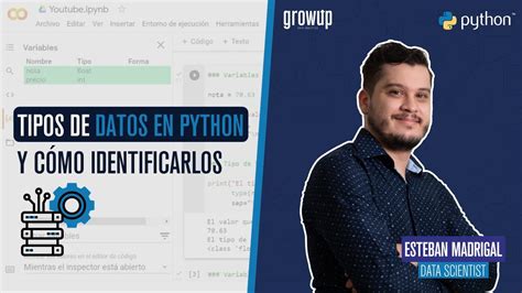 Tipos de Datos en Python y cómo identificarlos YouTube