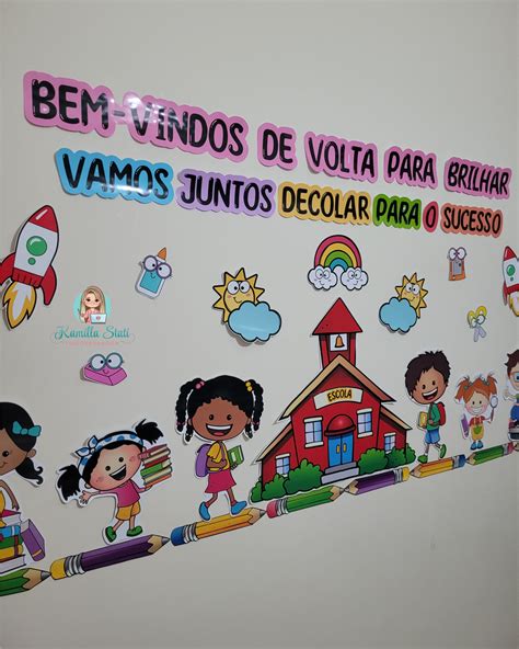 Painel volta às aulas Psicopedagoga Kamilla Stati