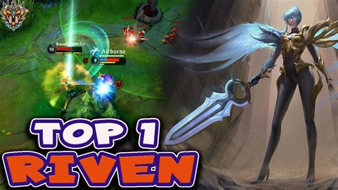 Wild Rift Riven Top 1 Riven Gameplay Ex Challenger Ranked Season