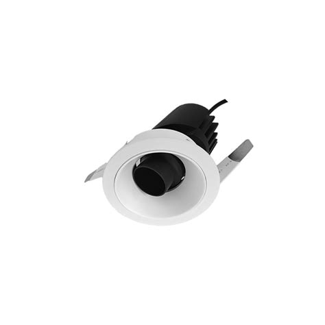 Ideal Lux Bento Faretto Orientabile Da Incasso Bianco Con Sagomatore