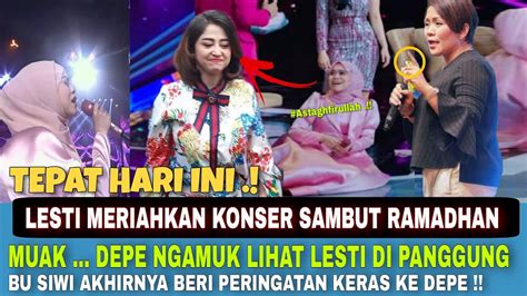 MEMALUKAN DEPE NG4MUK LESTI NYANYIKAN LAGU INSAN BIASA DI TV BU SIWI