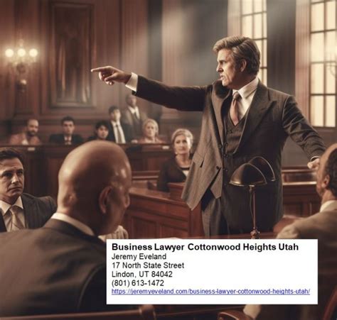Business Lawyer Cottonwood Heights Utah Jeremy Eveland