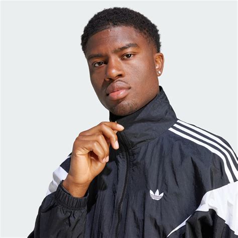 Adidas Adidas Rekive Woven Track Jacket Black Adidas UAE