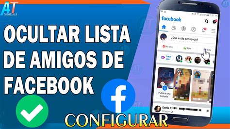 Como Ocultar Lista De Amigos En Facebook Desde El Celular Poner