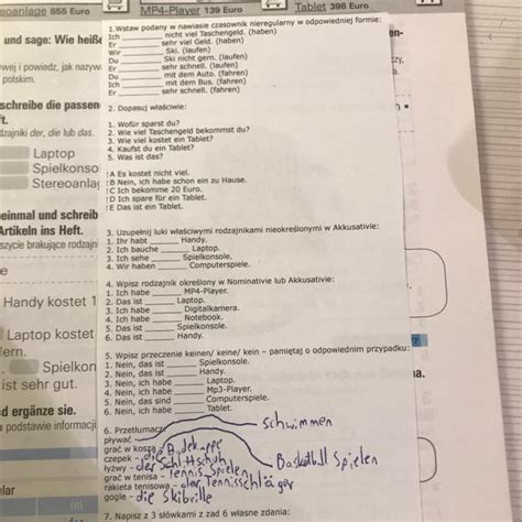 Zrobi Ktos Zadania Z Tej Kartki Prosze Szybko To Praca Domowa Na Jutro
