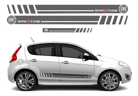 Kit Adesivos Tunning Compatível Novo Fiat Palio Sporting Parcelamento