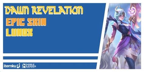 Buy Skin Dawn Revelation Epic Skin Lunox Mobile Legends 1791177