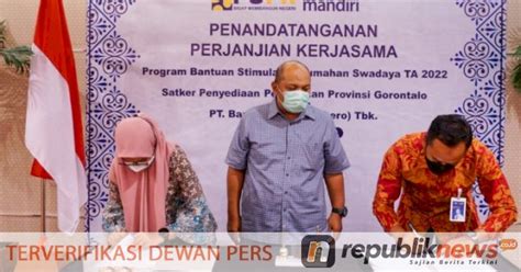 Kementerian PUPR Salurkan Rp30 Miliar Dana BSPS Melalui Bank Mandiri Di