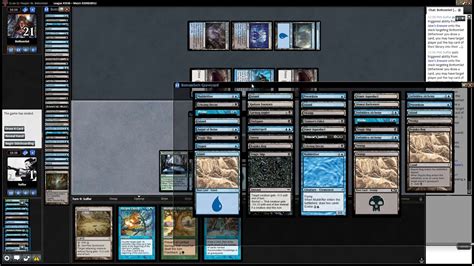 Pauper Turbo Fog Versus Dimir Angler Delver 4 YouTube