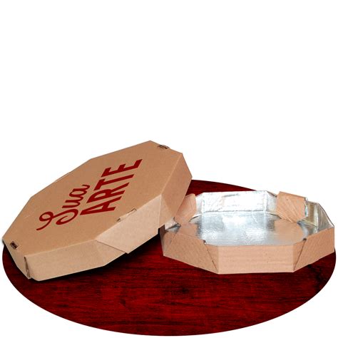 Siltec Embalagens Caixa Pizza Oitavada