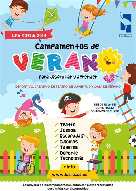 Dise O Gr Fico Publicidad Campamentos De Verano Graphic Design