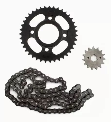 Kit De Arrastre Italika Cadena Dt150 Ft150 Gt Gti Gts Envío gratis