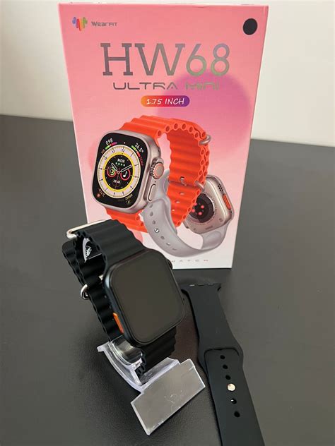 Smartwatch HW68 Ultra Mini 41mm Preto VM