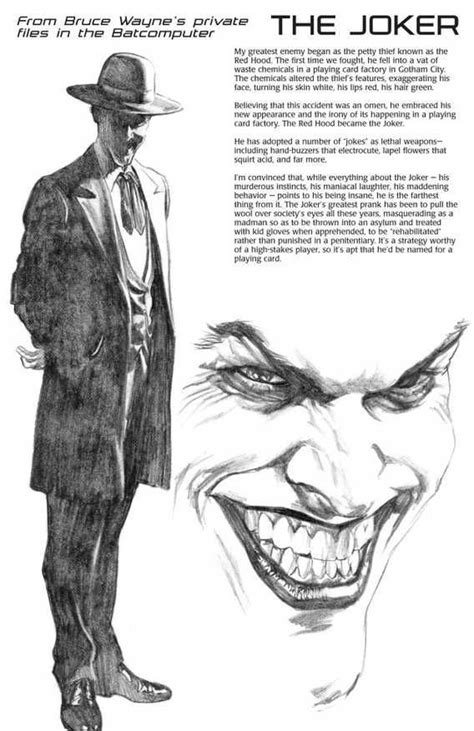Bruce Waynes Private Files Joker Comic Joker Dc Comics Batman